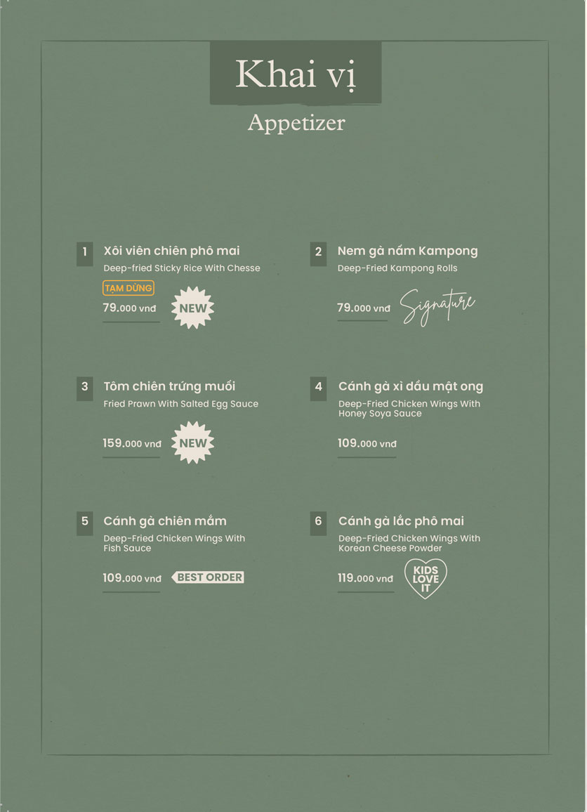 Kampong Chicken House - Đào Tấn | Cơm gà chuẩn vị Singapore