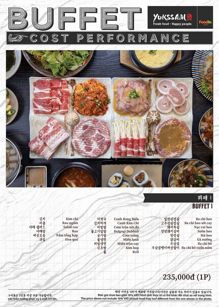 Yukssam BBQ Ô Chợ Dừa - Thịt nướng và lẩu Hàn Quốc | Pasgo.vn