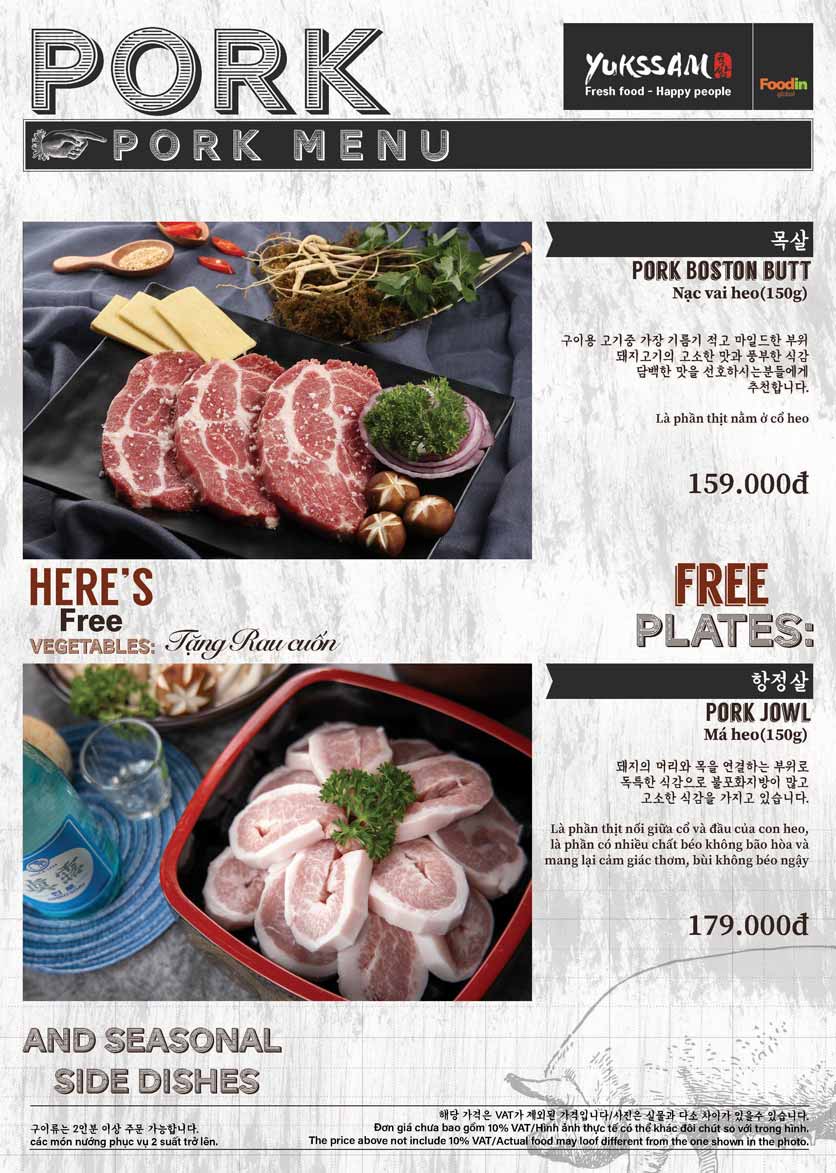 Yukssam BBQ Ô Chợ Dừa - Thịt nướng và lẩu Hàn Quốc | Pasgo.vn