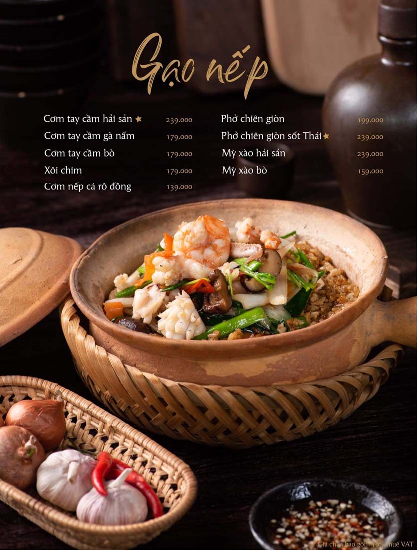 Gạo Restaurant – 15 Đào Duy Từ | Uống phải đã, nhậu phải ngon