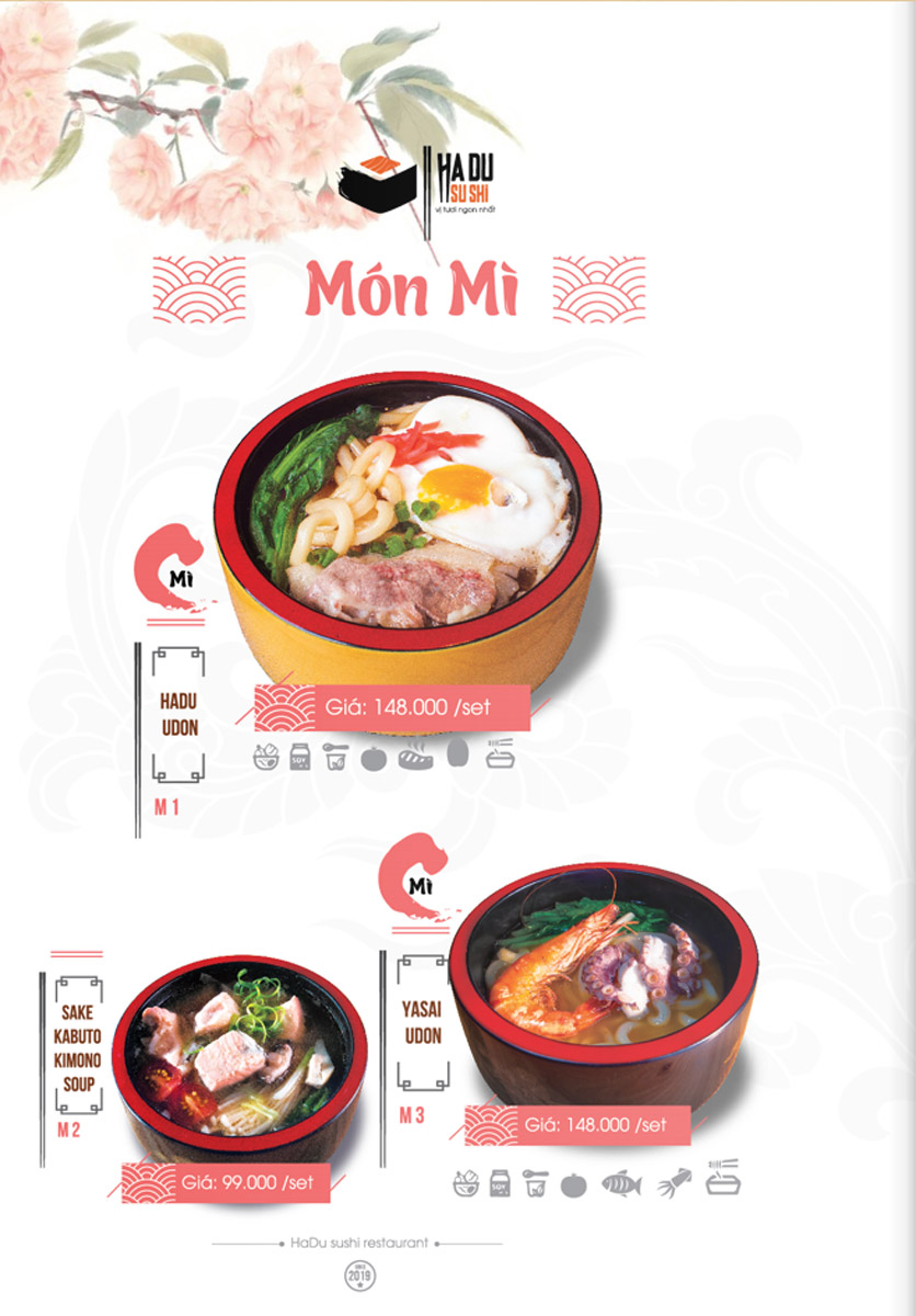 Nhà hàng Hadu.Sushi - Xã Đàn | Chuyên Sushi & món Nhật hiện đại