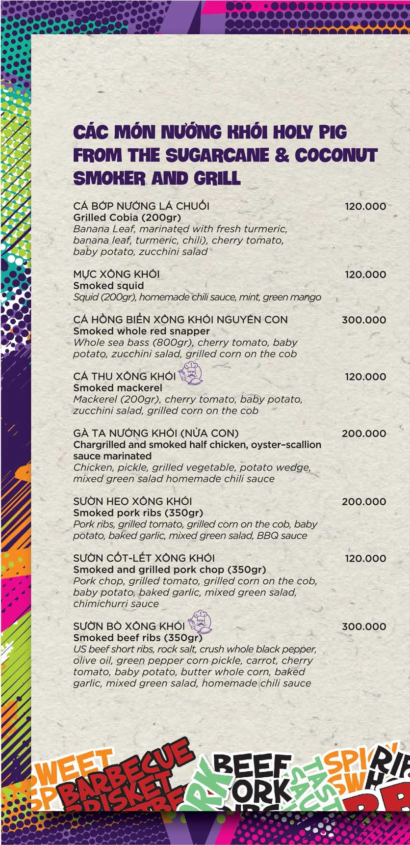 Nhà hàng Holy Pig - Cocobay Đà Nẵng | Bùng nổ cùng ẩm thực Mỹ
