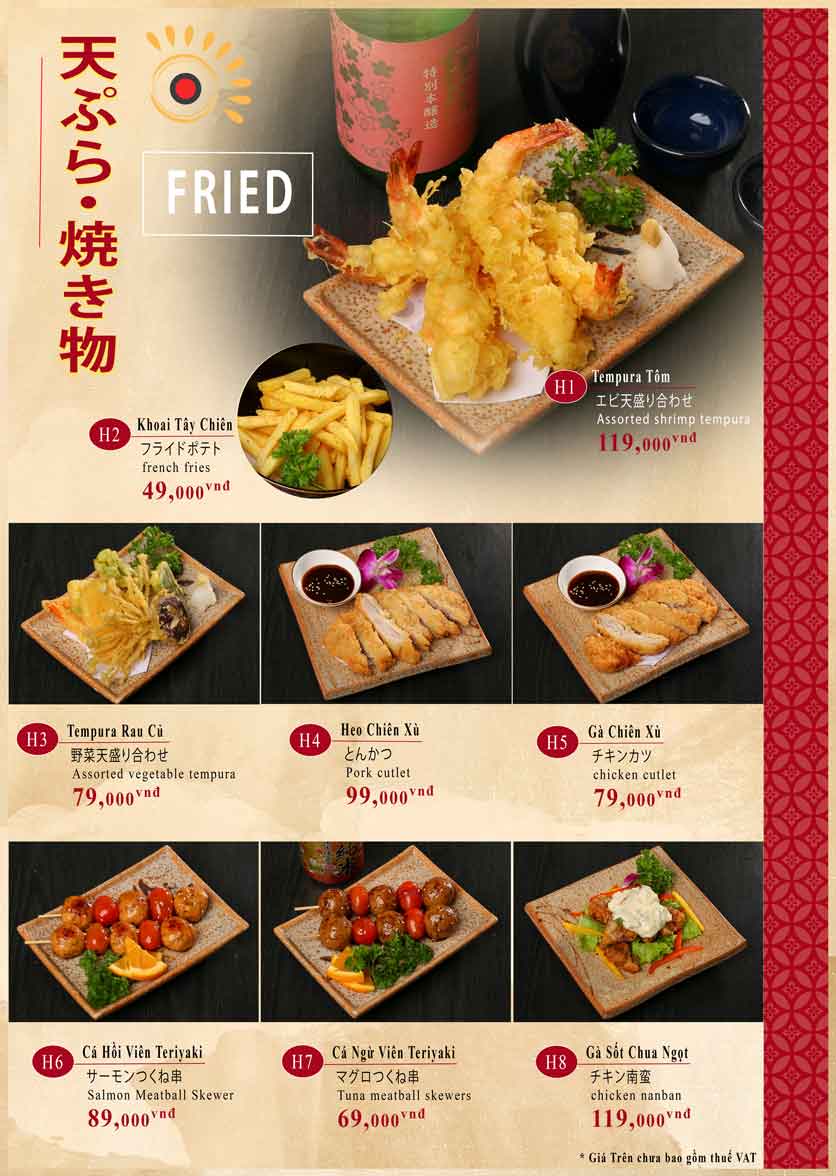 Taiyo Sushi & BBQ - Út Tịch| Thưởng thức ẩm thực Nhật Bản đặc sắc - PasGo