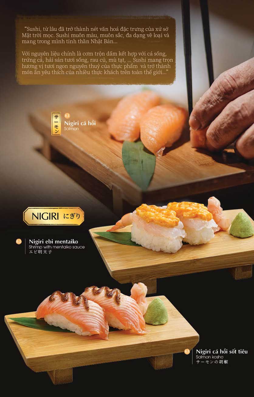 Nhà hàng Isushi - Triệu Việt Vương | Buffet Sushi Nhật