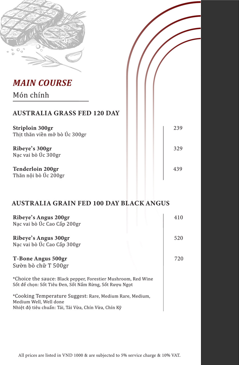 Nhà hàng Switch Restaurant - Ngô Đức Kế | Bữa tiệc ẩm thực Âu