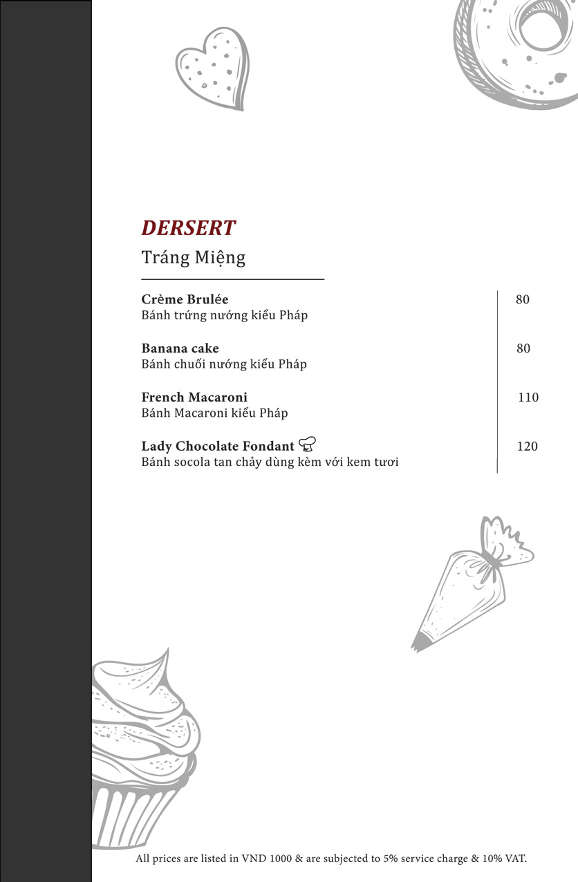 Nhà hàng Switch Restaurant - Ngô Đức Kế | Bữa tiệc ẩm thực Âu