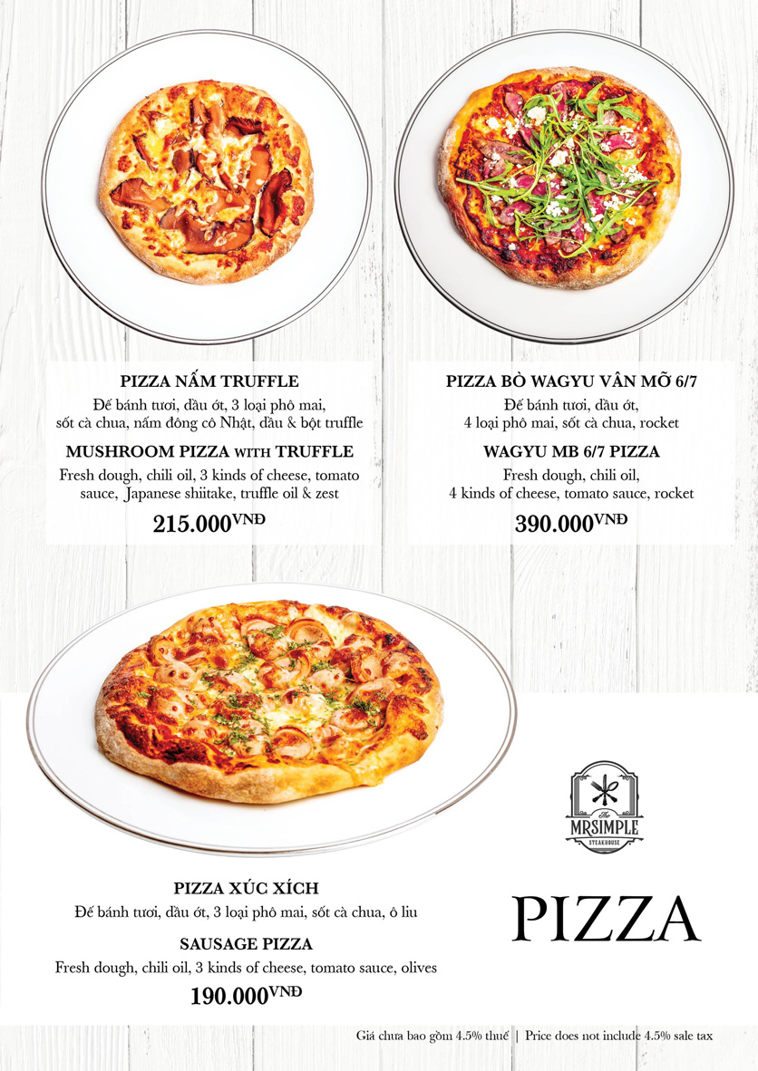 Nhà hàng Mrsimple Steakhouse - Trương Quyền (The Little Door cũ)- Trương Qu