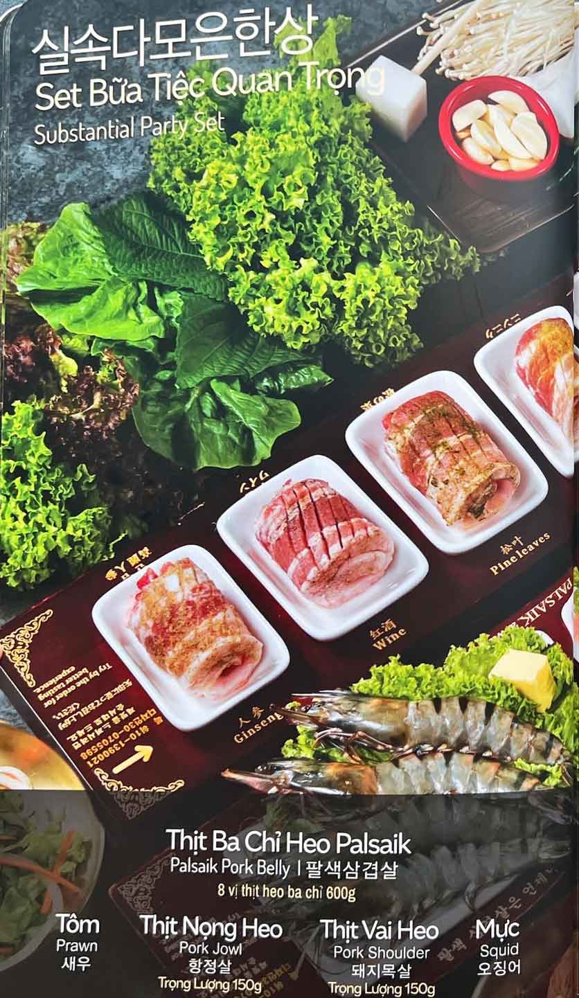Palsaik Korean BBQ - Đông Du| Nhà hàng thịt nướng Hàn Quốc - PasGo