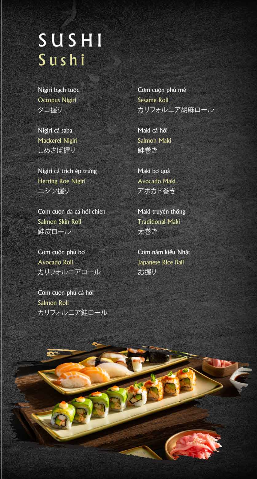 Saju Sushi & BBQ Hoàng Quốc Việt| Buffet Nhật Bản độc đáo - PasGo