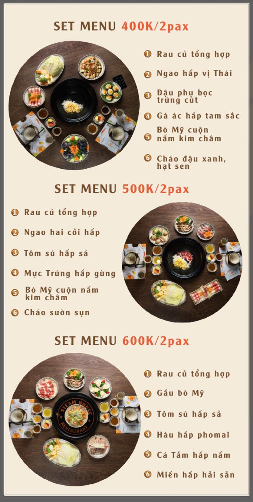 Nhà hàng Steam Box - Giảng Võ | Chuyên lẩu hơi