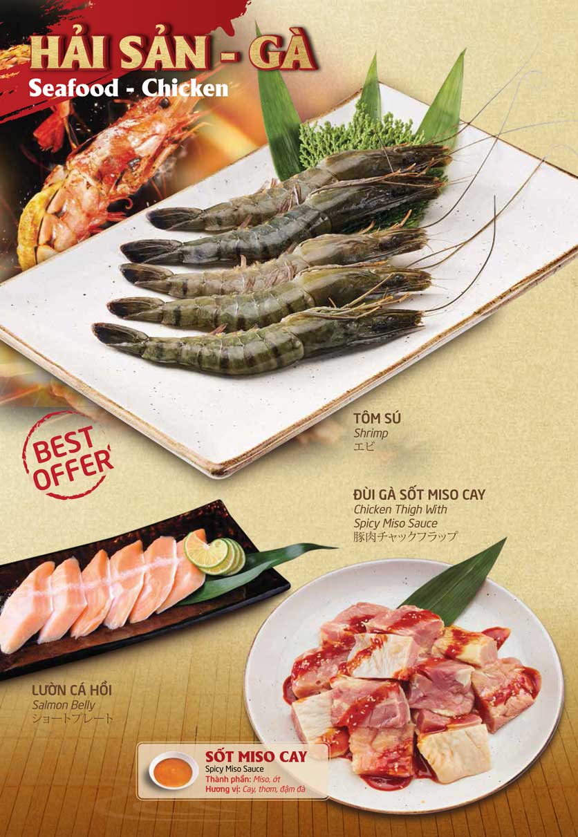 Nhà hàng Sumo Yakiniku - Aeon Mall Bình Tân | Buffet nướng lẩu Nhật Bả