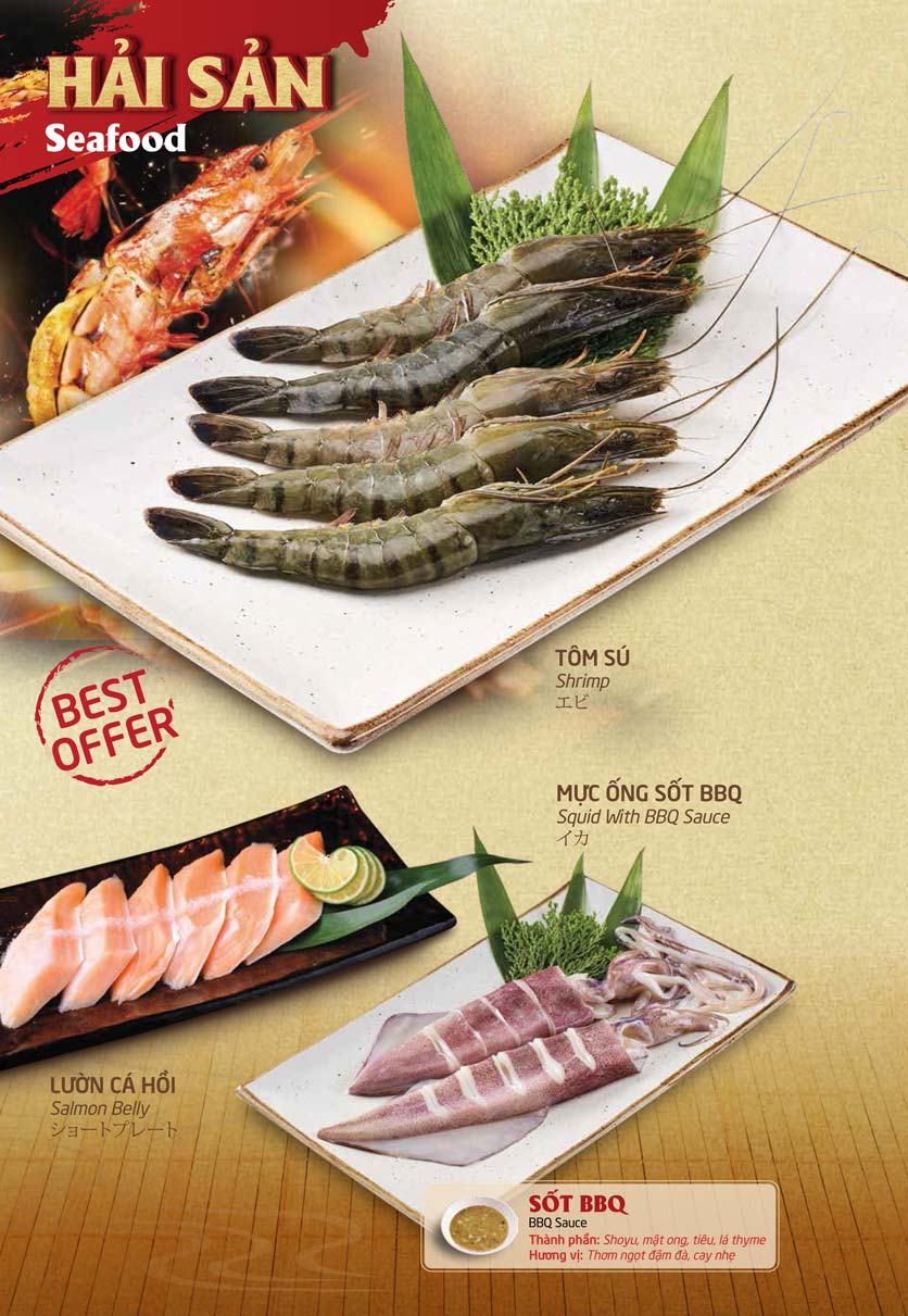 Nhà hàng Sumo Yakiniku - Mega Mall Thảo Điền | Nướng Yakiniku Nhật Bản