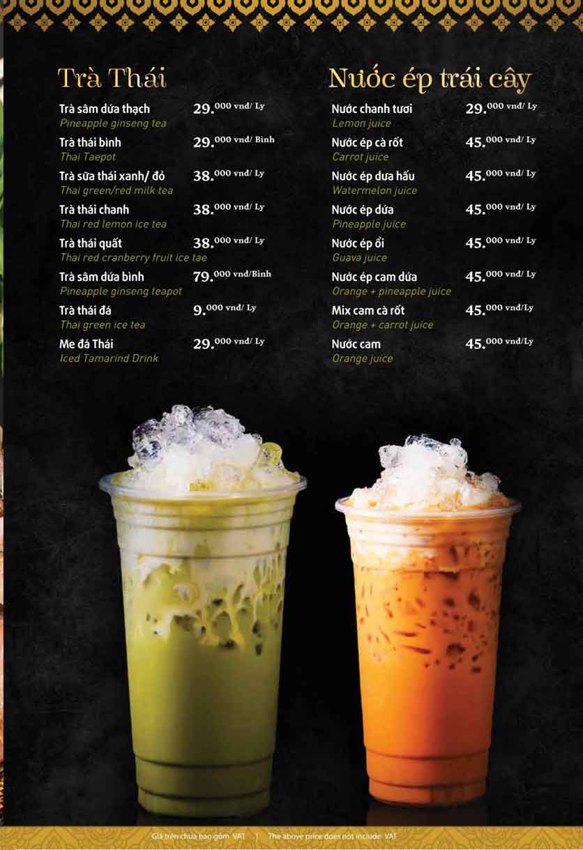 Nhà hàng Thai Pattaya Aeon Mall Long Biên | Menu & Ưu đãi mới nhất