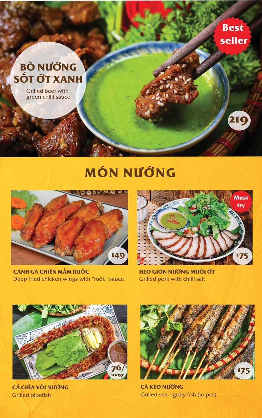 Nhà hàng Vị Quảng Trần Hưng Đạo – Hương vị xứ Quảng