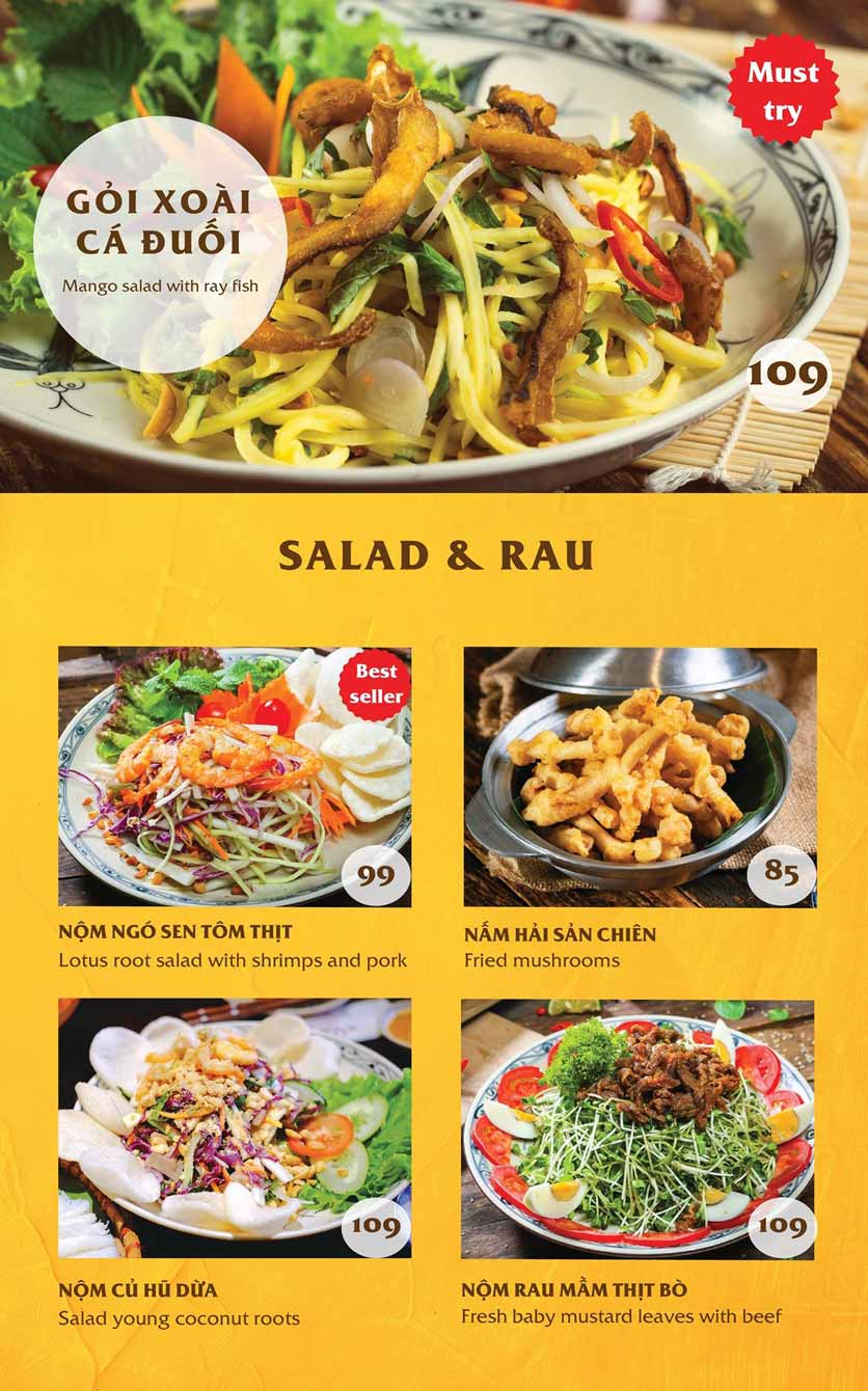 Nhà hàng Vị Quảng Trần Hưng Đạo – Hương vị xứ Quảng