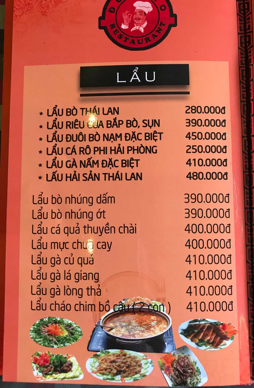 Nhà hàng Đức Béo Restaurant– Gọi món Việt