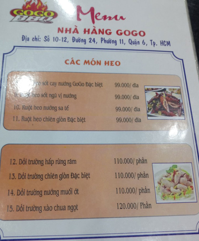 GoGo BBQ Đường 24– Chuyên hải sản chất lượng!