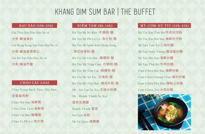 Nhà hàng Khang Dimsum Bar Nguyễn Duy Dương | Ẩm thực Trung Hoa