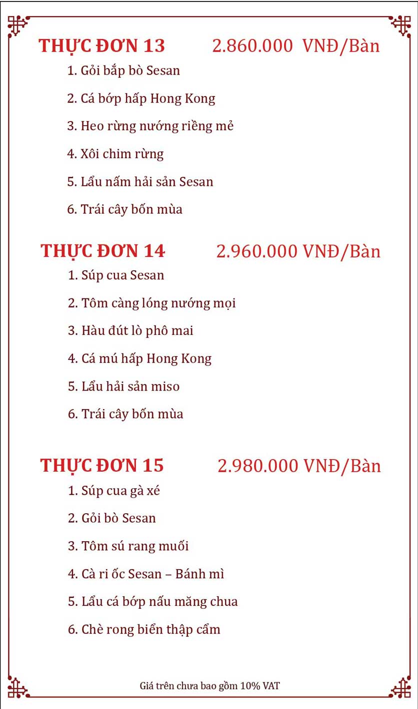 Nhà Hàng Sesan - Thủ Đức - Đặc Sản Rừng Và Biển | PasGo