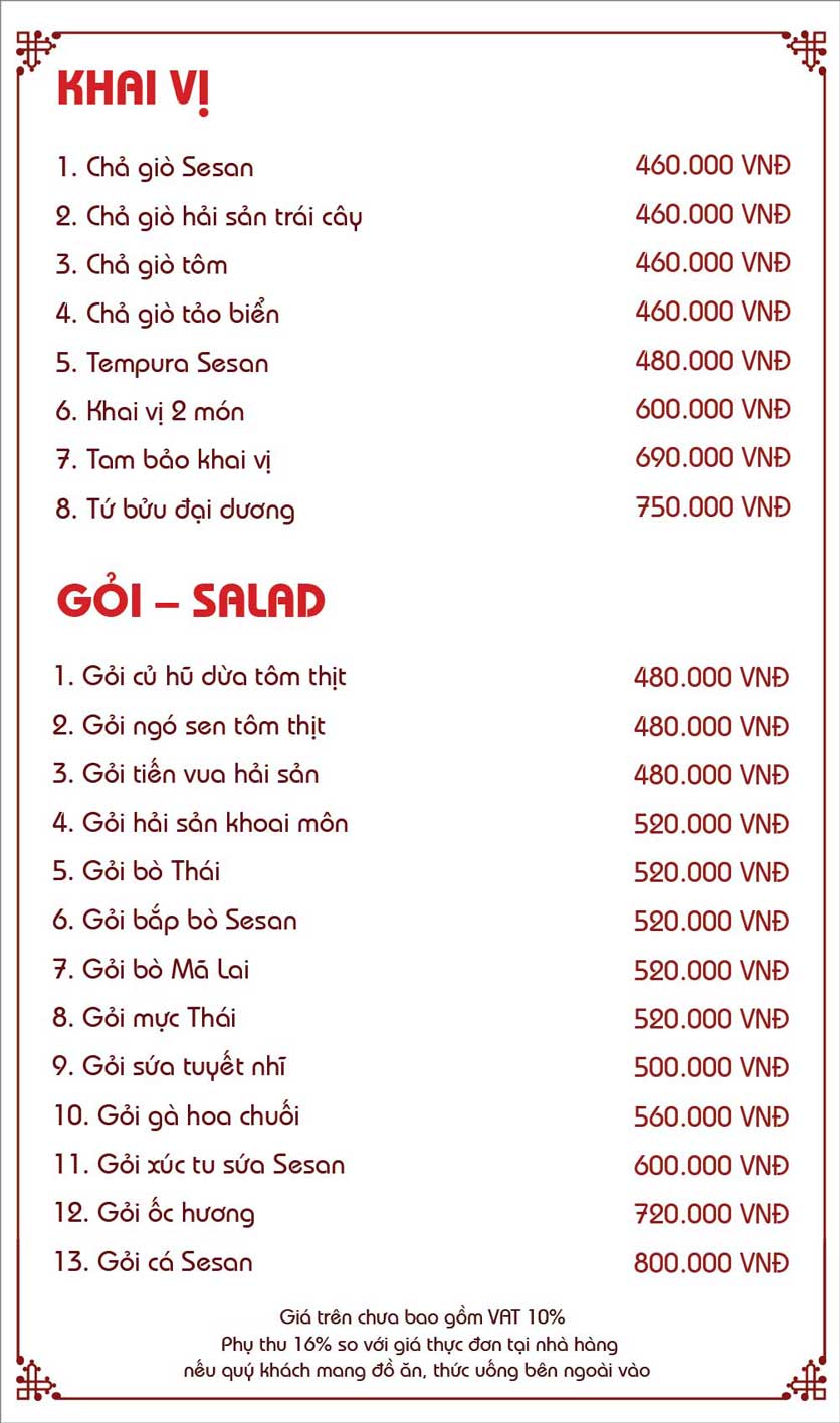 Nhà Hàng Sesan - Thủ Đức - Đặc Sản Rừng Và Biển | PasGo