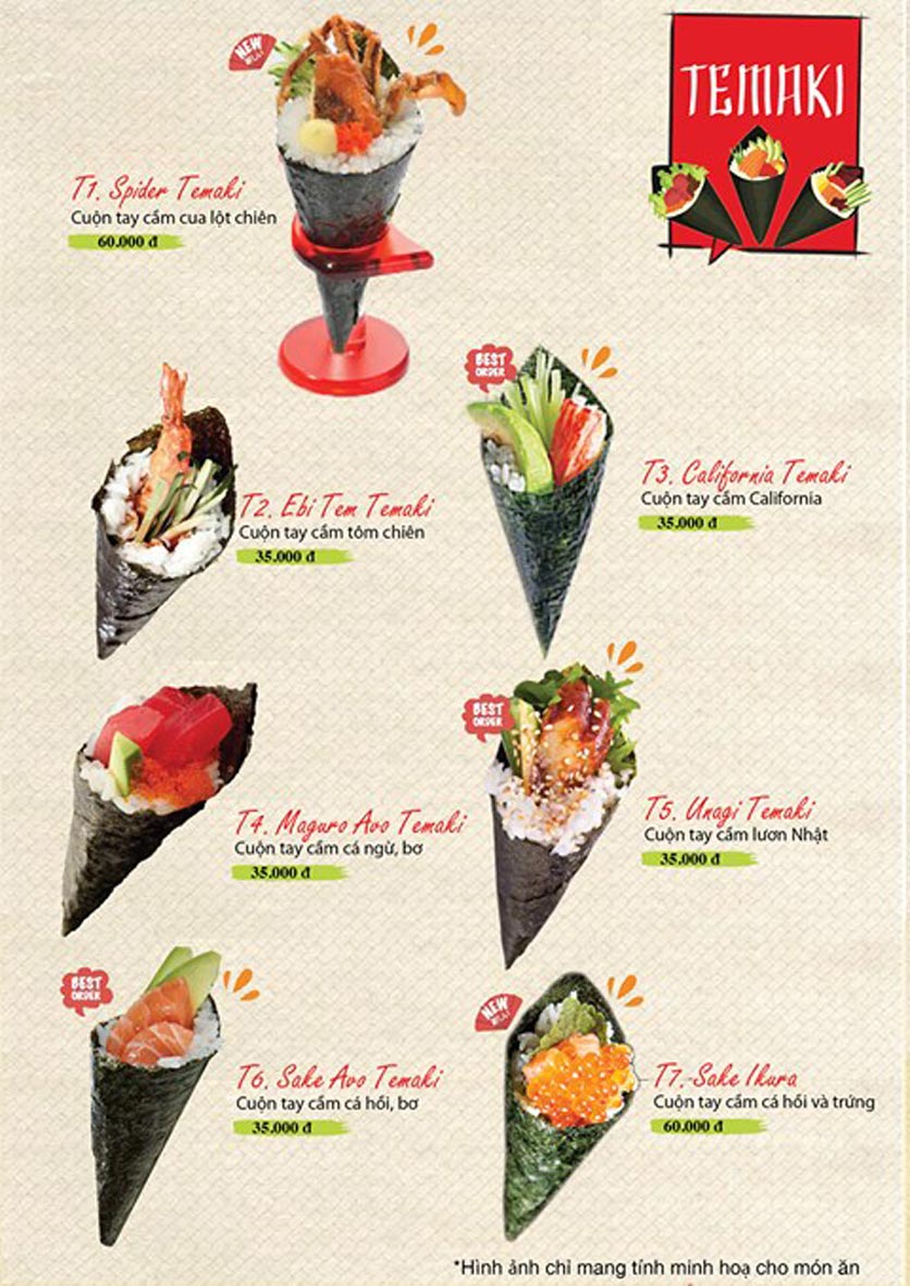 Sushi Ba Con Sóc Hoa Lan – Đậm đà dư vị Nhật Bản!