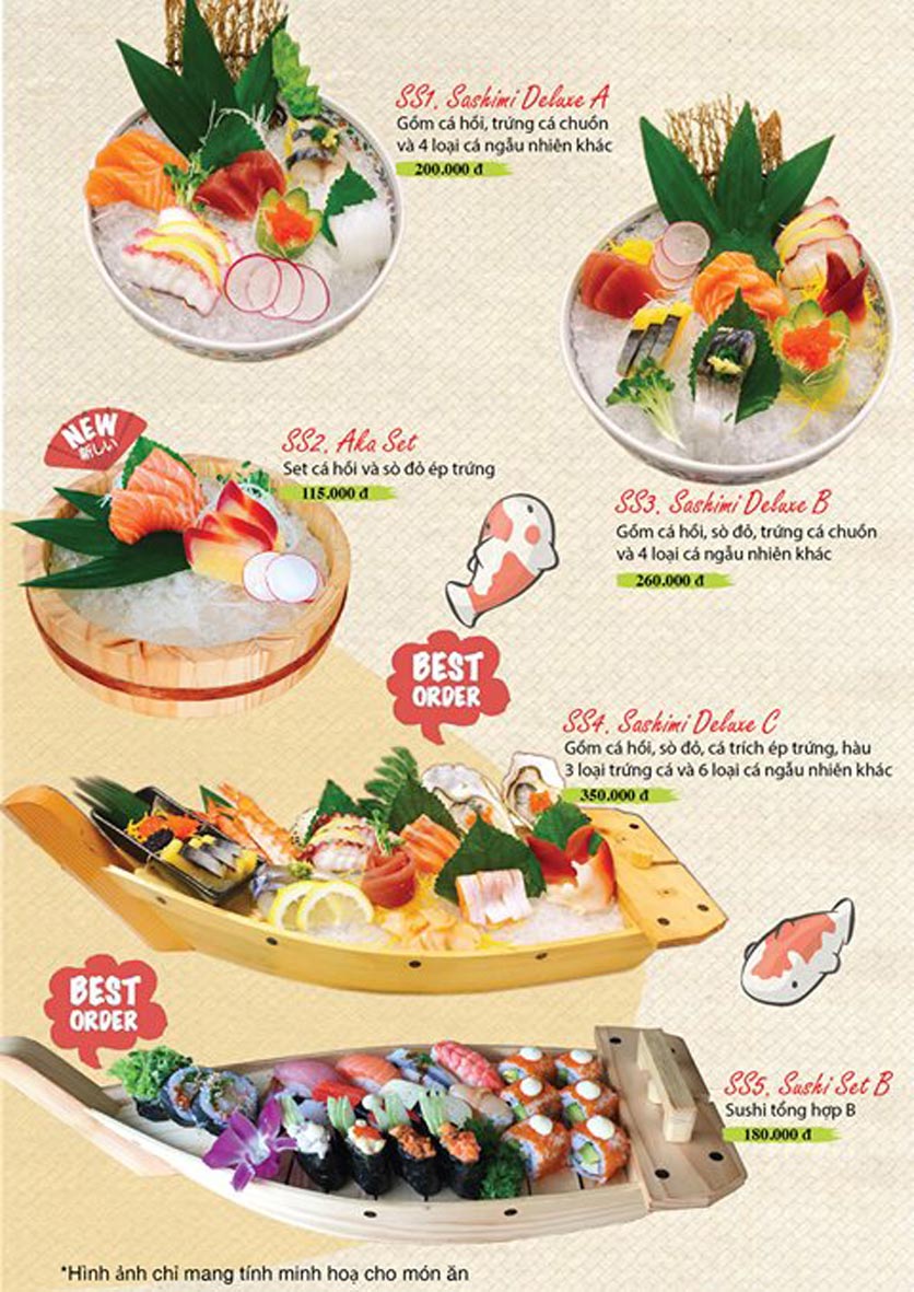 Sushi Ba Con Sóc Hoa Lan – Đậm đà dư vị Nhật Bản!