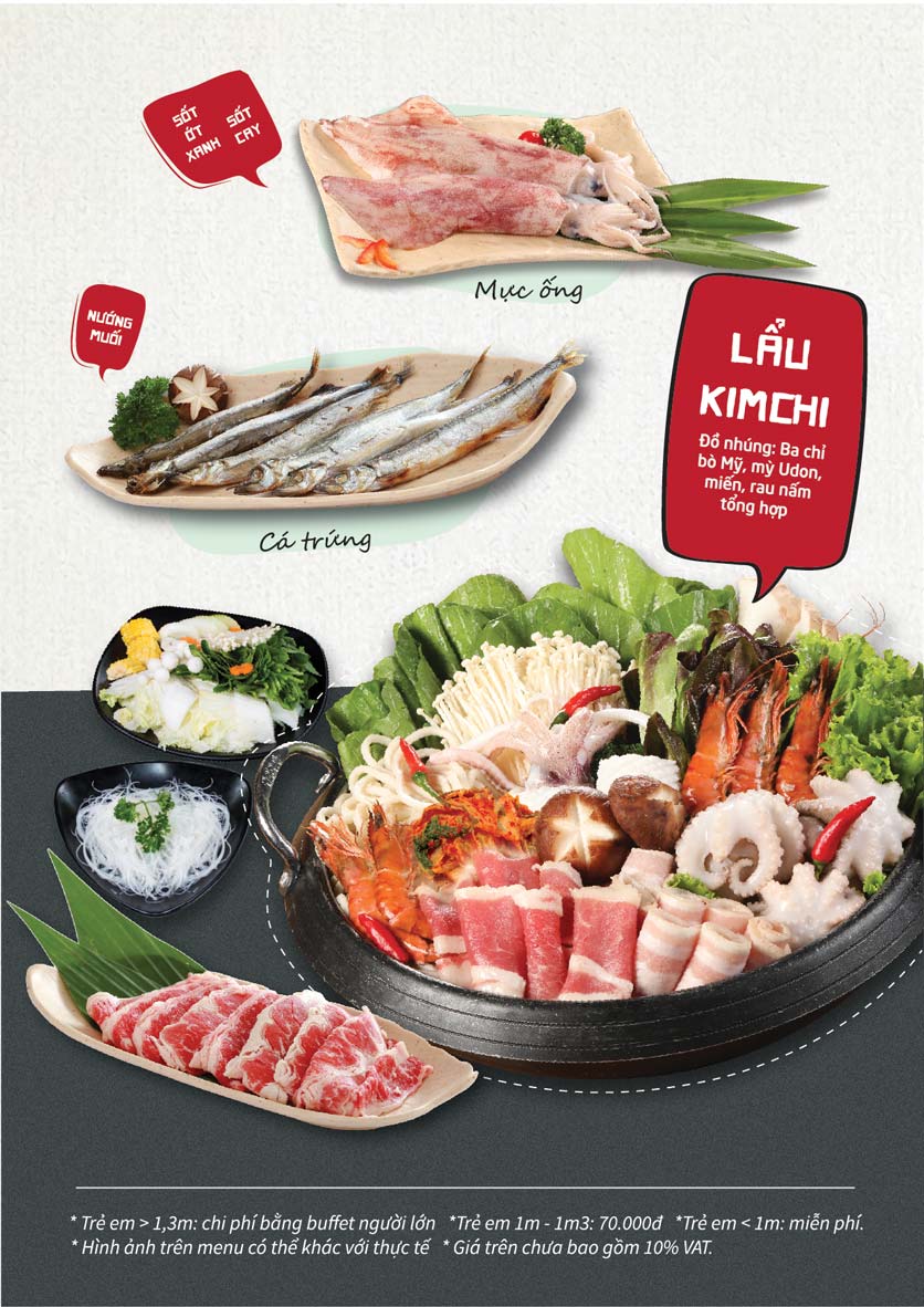 Yakimono Trần Bình – Buffet nướng lẩu Nhật Bản