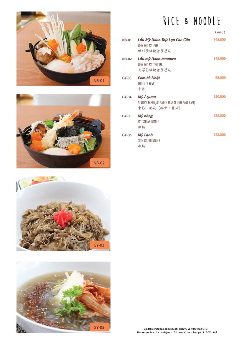 Azuma Japanese Restaurant Ngọc Khánh | Ẩm thực Nhật Bản