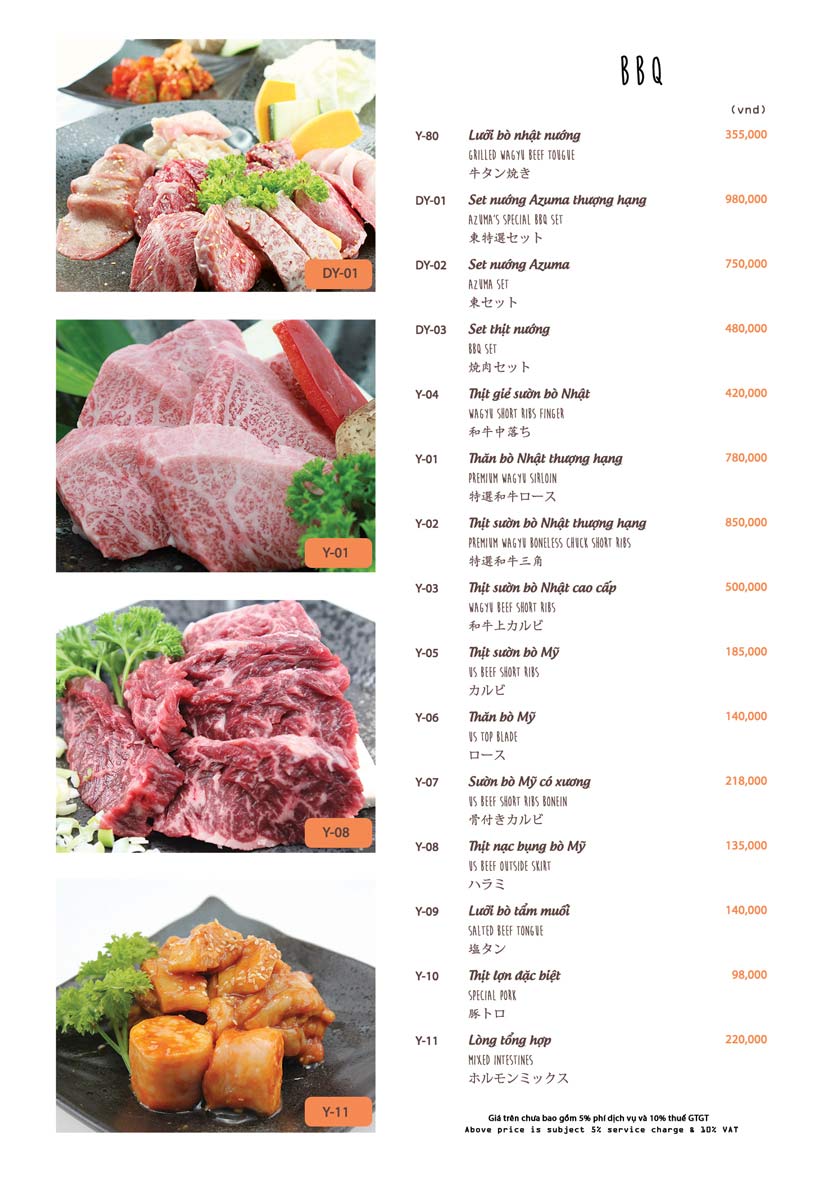 Azuma Japanese Restaurant Ngọc Khánh | Ẩm thực Nhật Bản