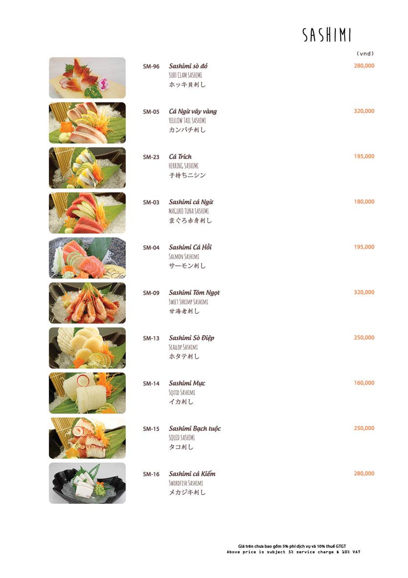 Azuma Japanese Restaurant Ngọc Khánh | Ẩm thực Nhật Bản