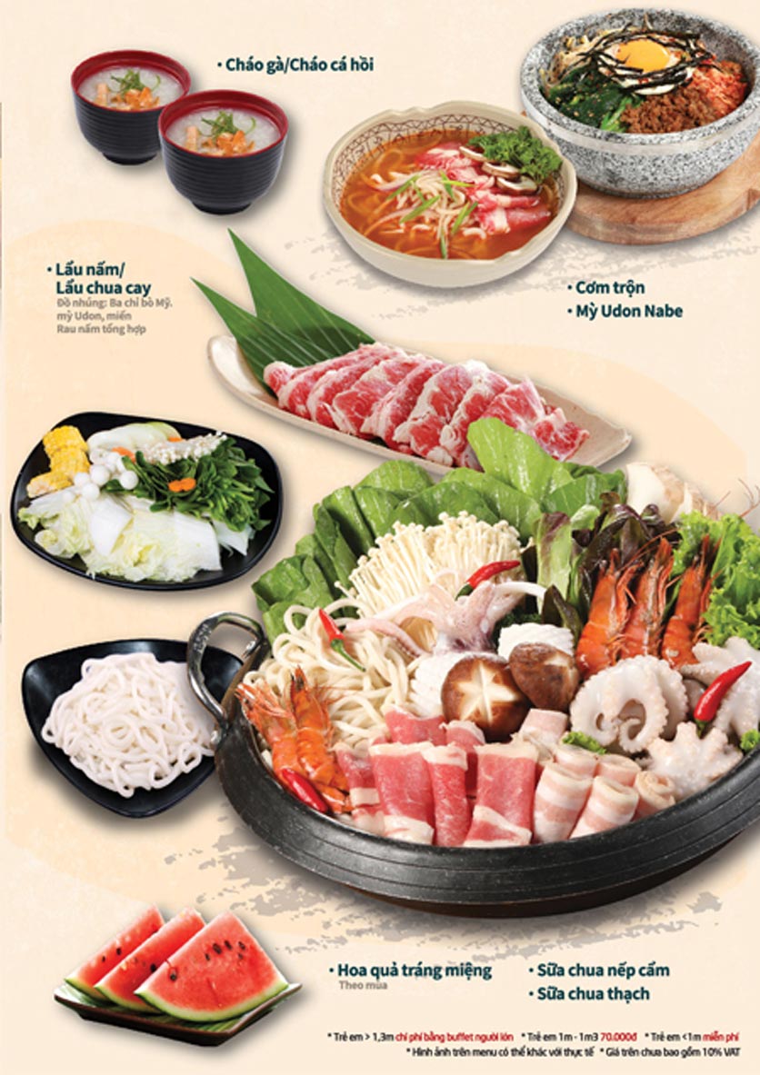 Yakimono Trần Bình – Buffet nướng lẩu Nhật Bản