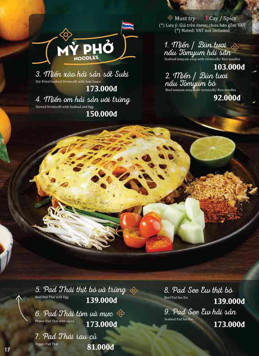 Nhà hàng Chill Thái Quận 7 | Ẩm thực xứ Chùa Vàng