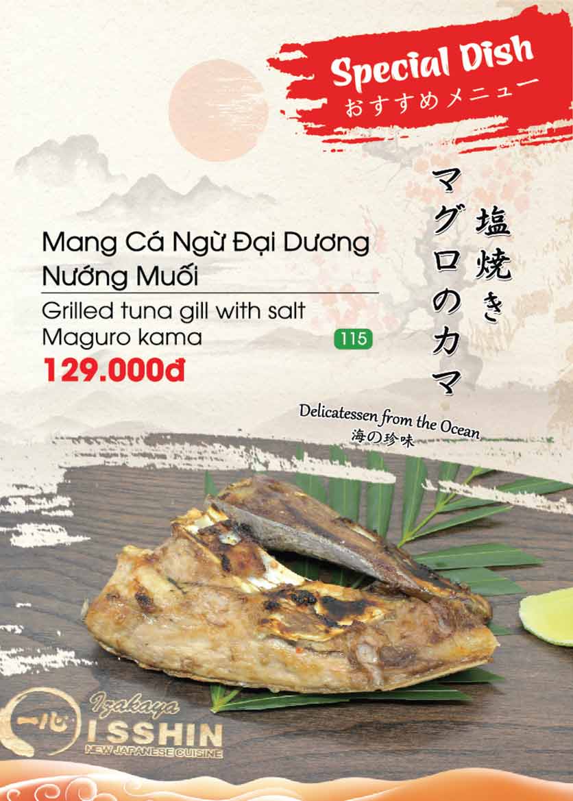 Isshin Izakaya Vinhomes Central Park | Ưu đãi mới nhất đặt bàn PasGo