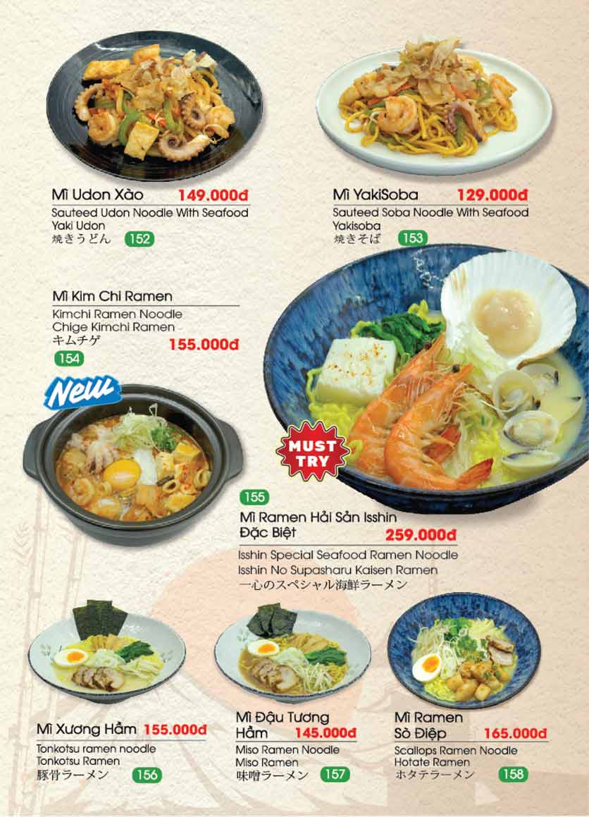 Isshin Izakaya Vinhomes Central Park | Ưu đãi mới nhất đặt bàn PasGo