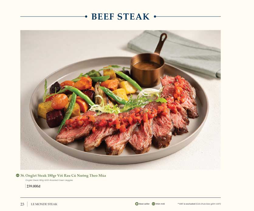 Le Monde Steak Nguyễn Thị Minh Khai - Bít tết kiểu Pháp| PasGo