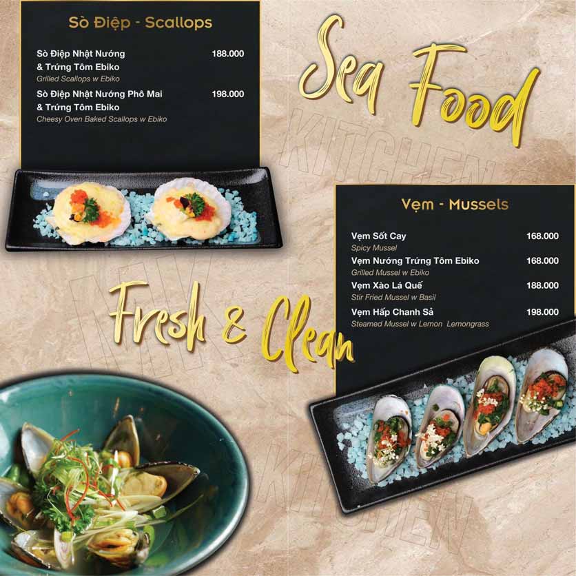 MK Kitchen & Bar Bến Vân Đồn | Không gian tiệc sang trọng