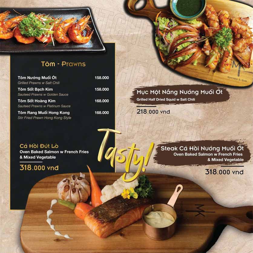 MK Kitchen & Bar Bến Vân Đồn | Không gian tiệc sang trọng