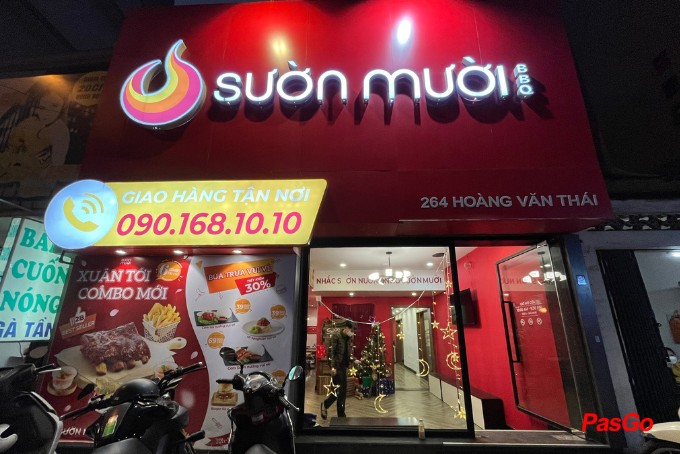 Sườn Mười Hoàng Văn Thái - Sườn nướng BBQ | Menu và ưu đãi PasGo