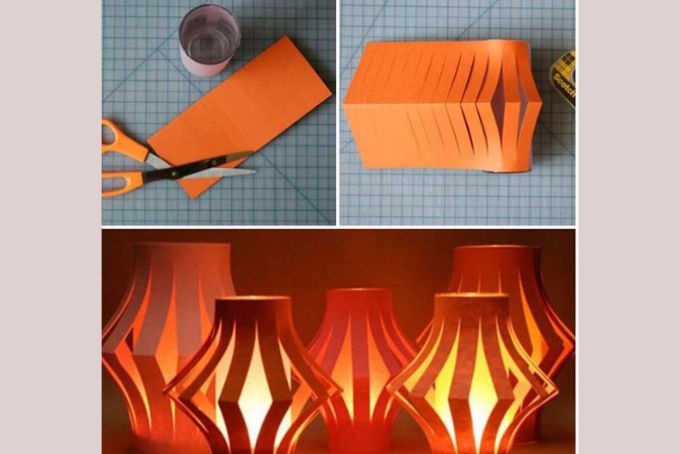 Simple DIY A4 Paper Lantern for Moms and Kids