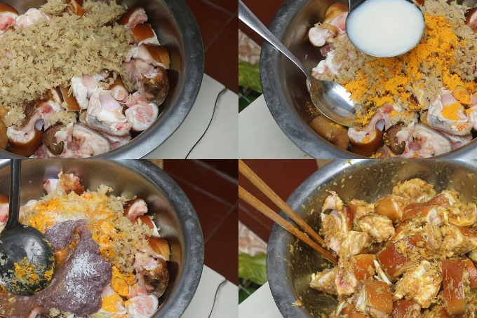 Cách nấu giả cầy chân giò heo ngon CHUẨN DÂN NHẬU đơn giản, dễ làm